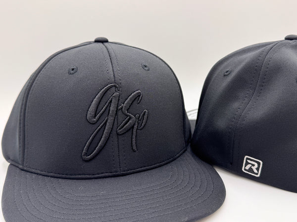 GSP Script Flexfit PTS20 Hat - Blackout – GS Sports