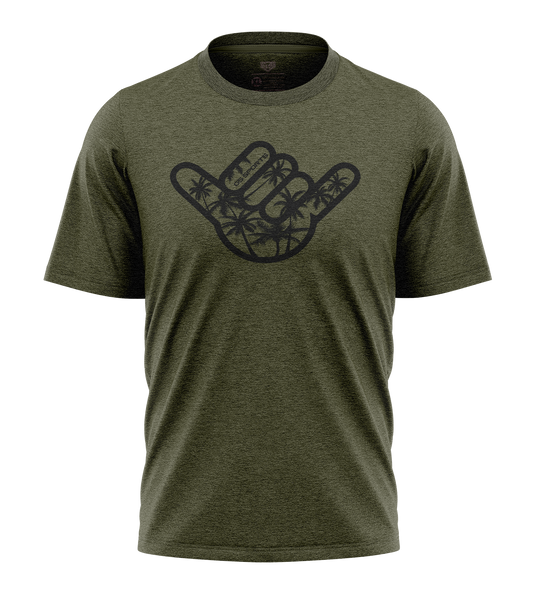 GS Sports Palm Tree Shaka Graphics Tee