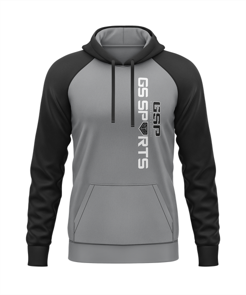 GS Sports Vertical 2 Tone Fleece Hoodie