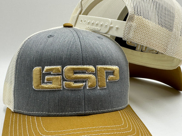 GSP 112 Snapback Hat - Pastel Tan – GS Sports